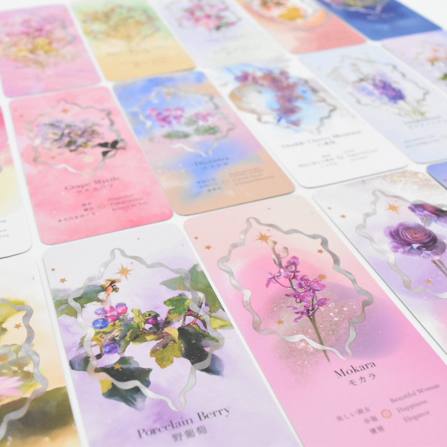 フラワーメッセージオラクルカードブロッサム〈四ヶ国語版〉[Flower Message Oracle Card Blossom]（2024年2 ...
