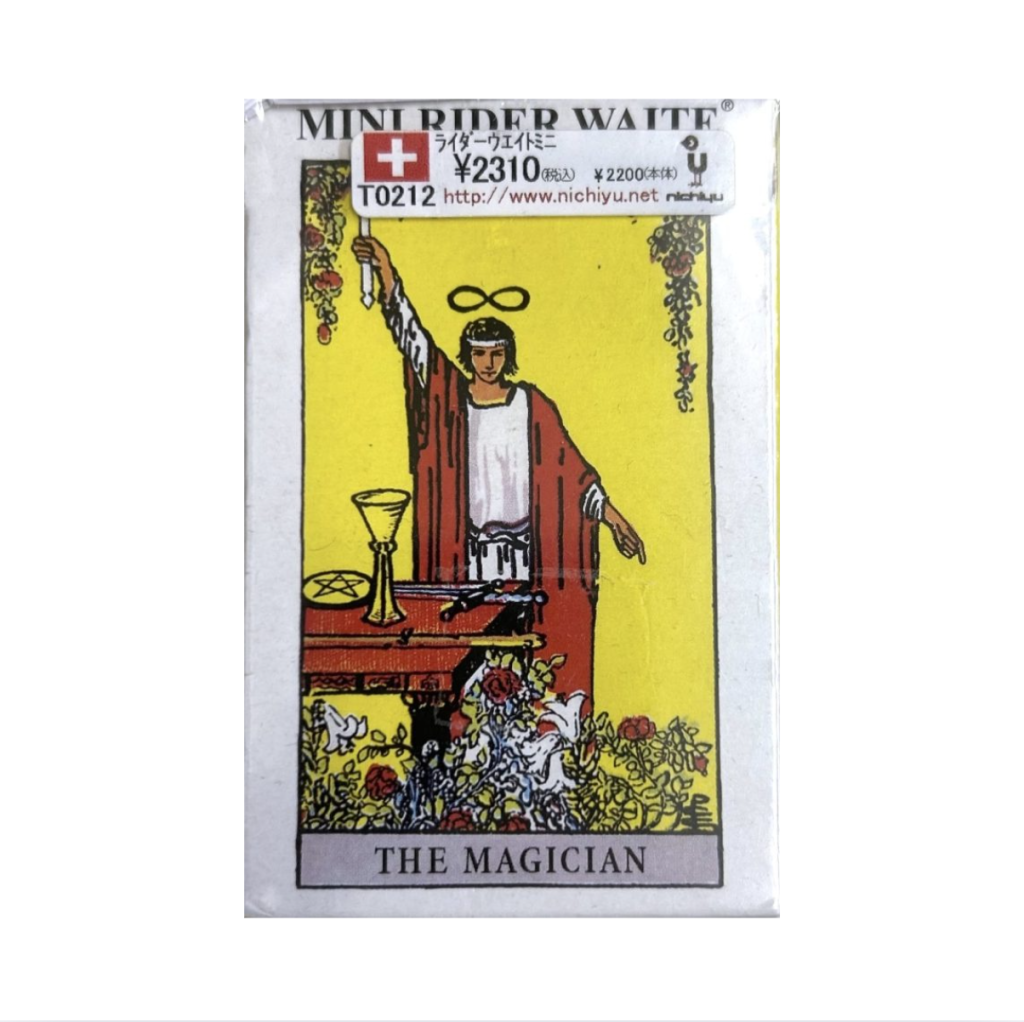 ライダーウェイトタロット ミニ [ The Rider Waite Deck (AGM / Mini) ] 海外版（旧版） (中古-ほぼ新品 ...